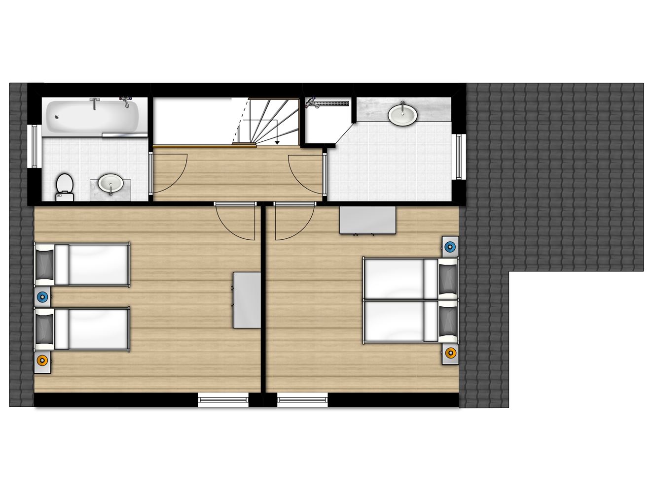 GC4 Comfort bungalow GC4C op Roompot Ferienresort Cochem